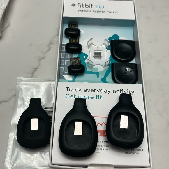 fitbit | Other | Fitbit Zip Accessories 3 Clips 2 Battery Tools And 3 ...